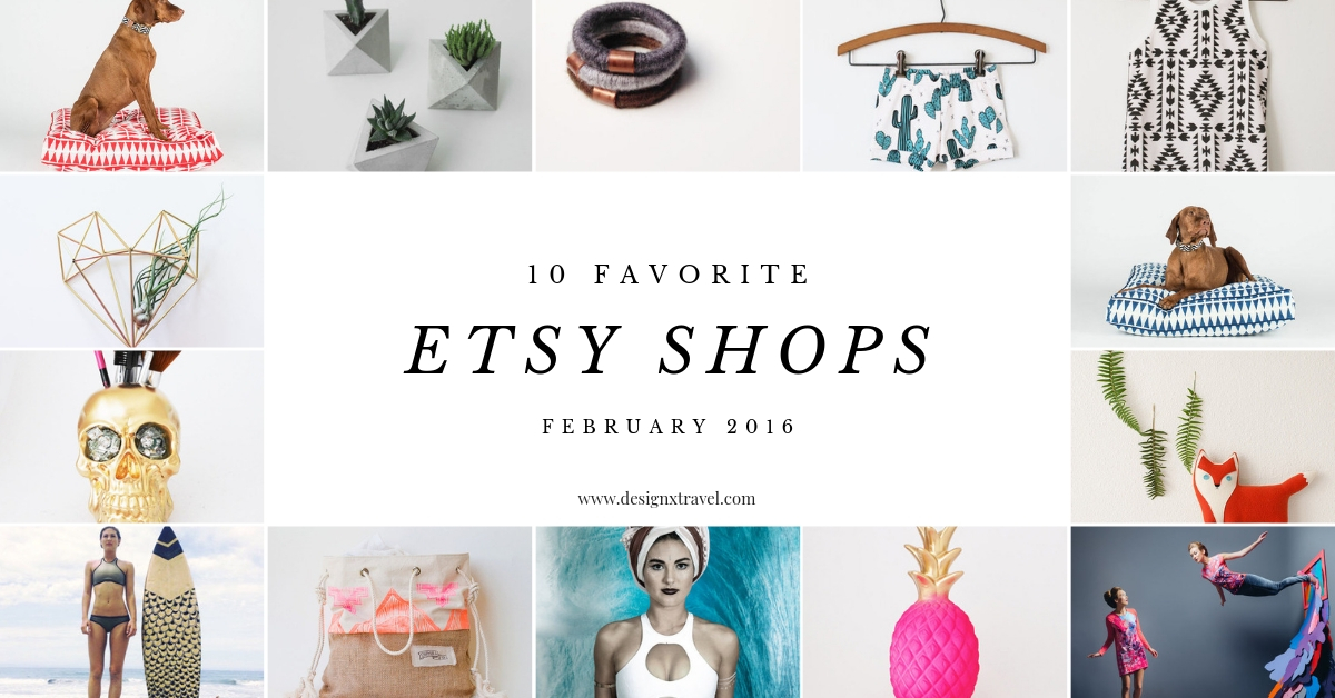 10 Favorite Etsy Shops Design X Travel